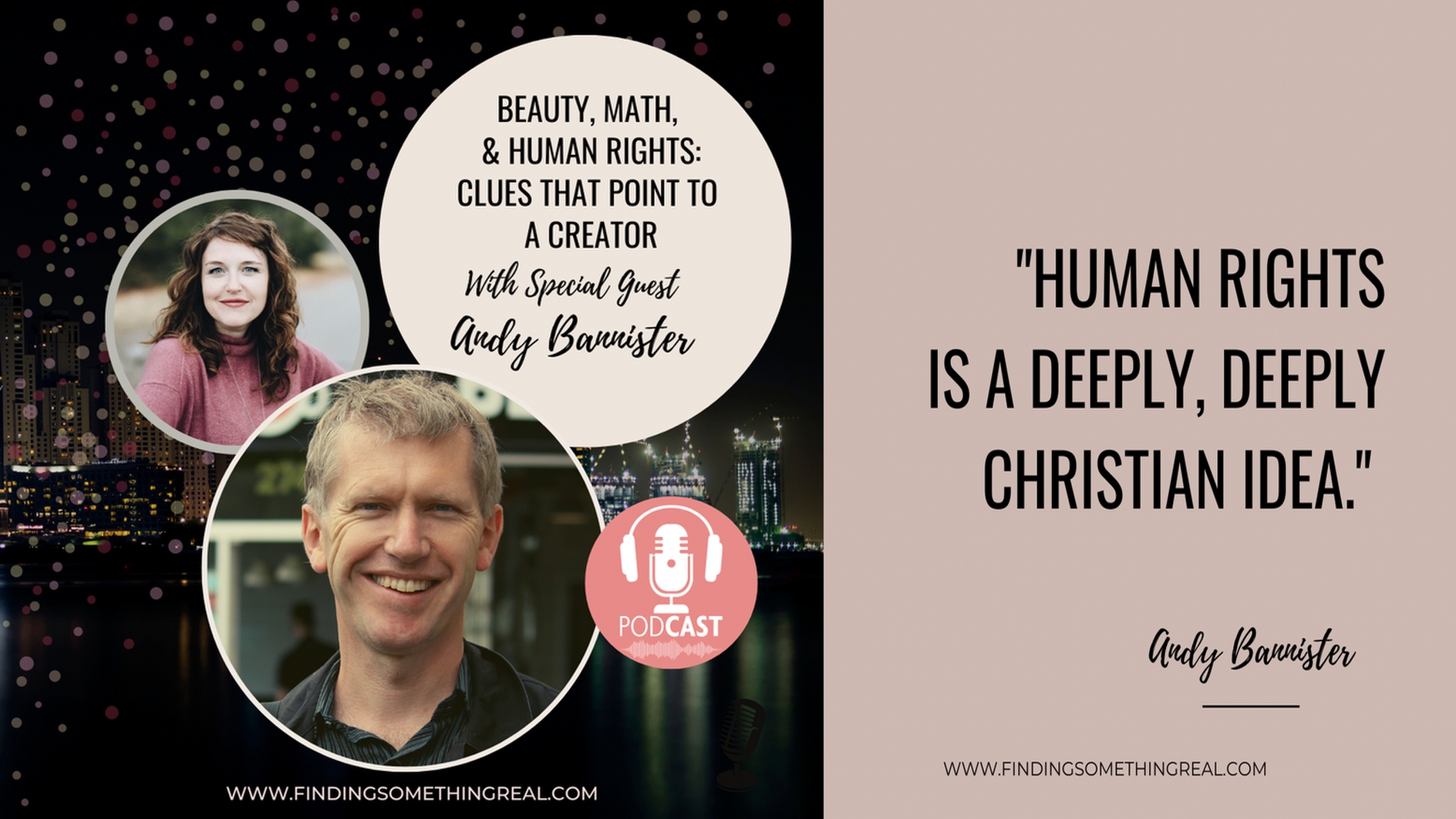 Beauty, Maths and Human Rights – Finding Something Real Podcast – Solas