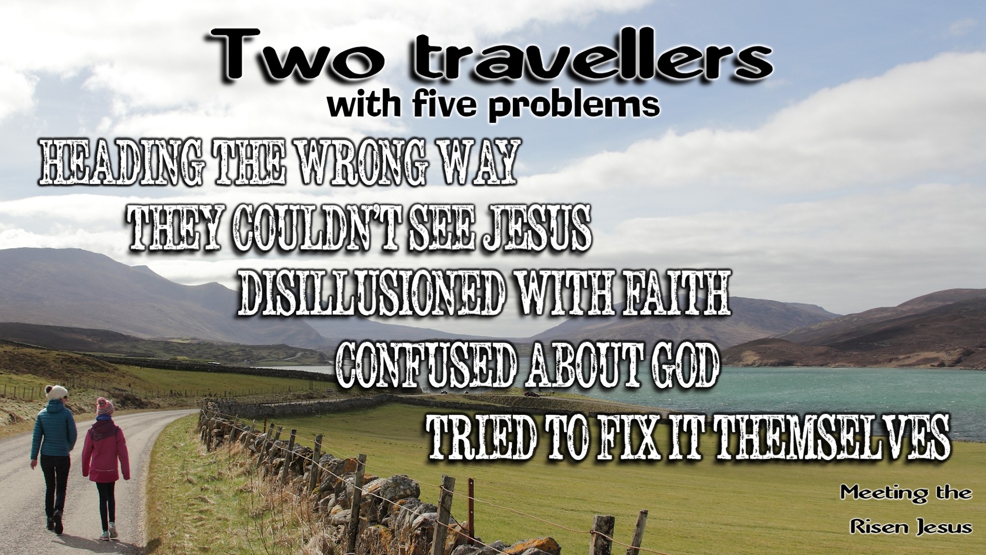 The Road to Emmaus – and Maddiston! – Solas